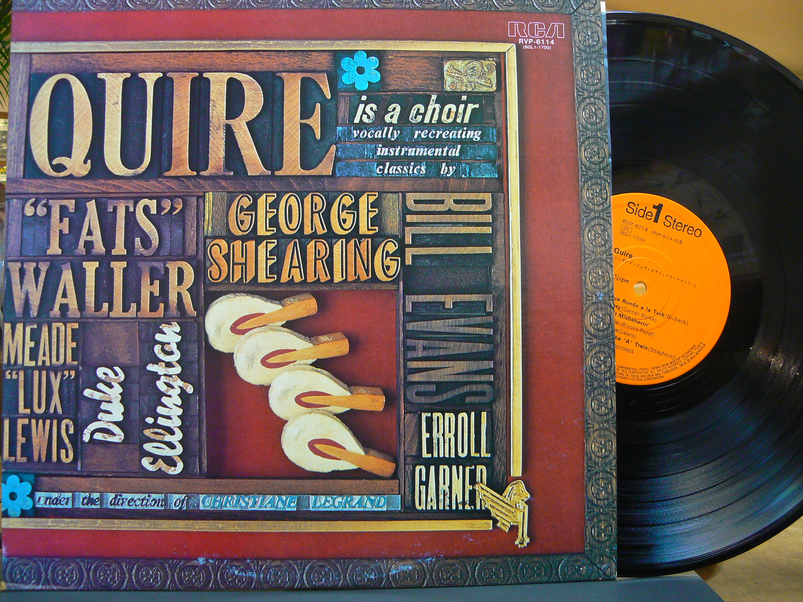 COCONUTS DISK WEBSTORE QUIRE IS A CHOIR USED LP 